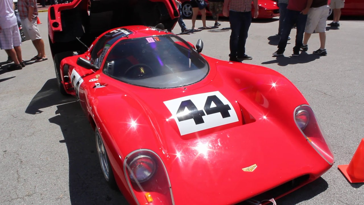 Classic Chevron Racecar Full Walkaround Video!! - YouTube