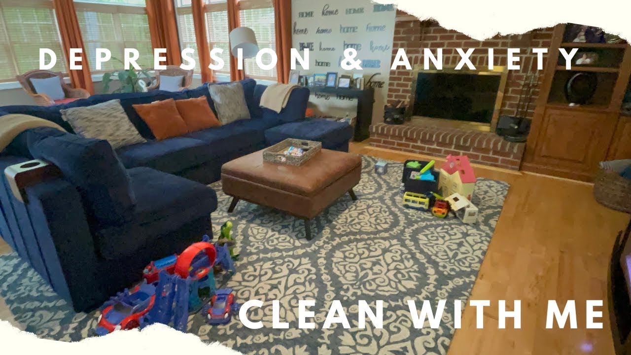 DEPRESSION & ANXIETY CLEAN WITH ME + MY MENTAL HEALTH JOURNEY ...