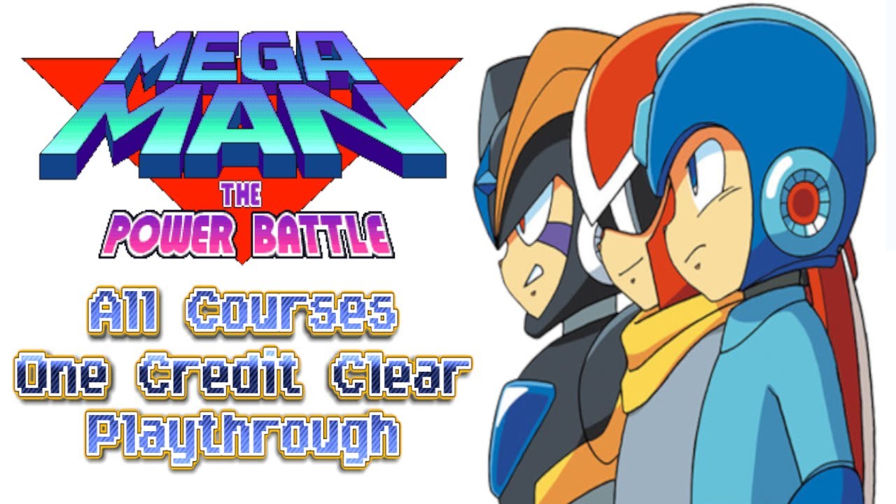 Mega Man: The Power Battle (Arcade) | All Courses | 1CC Playthrough ...