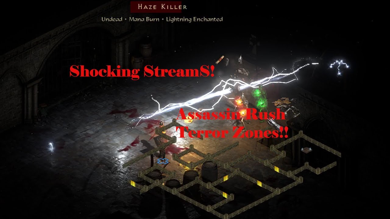 Diablo 2 Trap Assassin - Speed running on a budget!! Terror ZONES ...
