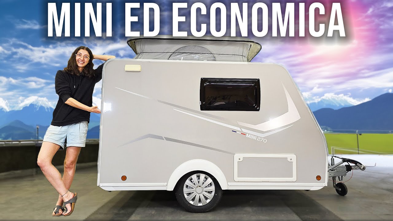 La ROULOTTE PIÚ PICCOLA AL MONDO Tour - Mini Freestyle 270 - YouTube