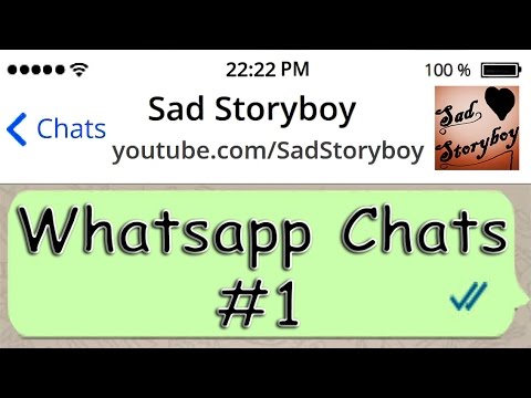 Whatsapp Chats #1 | Sad Storyboy