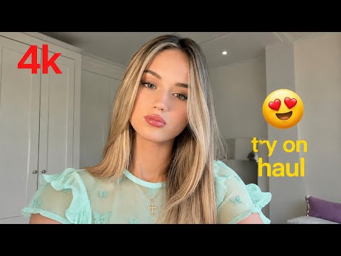 Yoga 😘 Sheer Transparent Haul 2026 (4K) | Lingerie, Micro Bikini & Outfits + Transparent #tryonhaul 