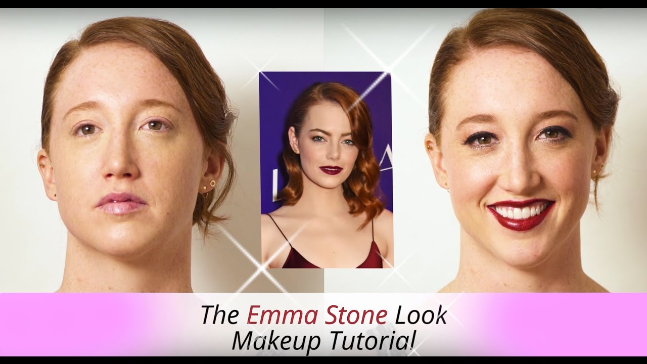 HOW TO || The Emma Stone Look || Makeup Tutorial - YouTube