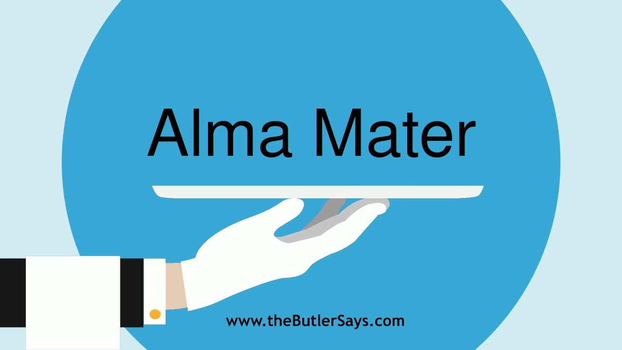 Learn how to say this word: "Alma Mater" - YouTube