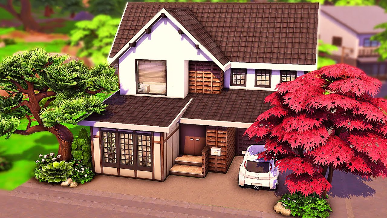 Family Townhouse | The Sims 4 Speed Build - YouTube