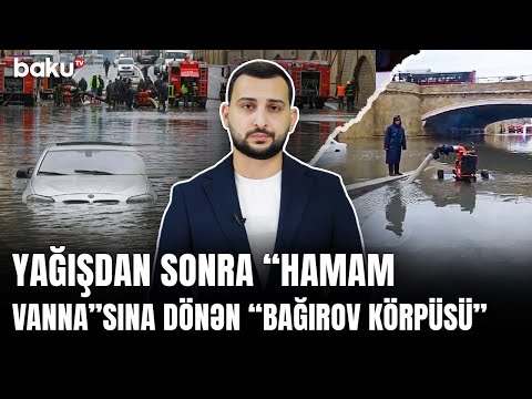 İşçilərinə görə özünü qurban verən sahə rəisi, yağışa hazırlıqsız yaxalanan Bakı - XÜLASƏ