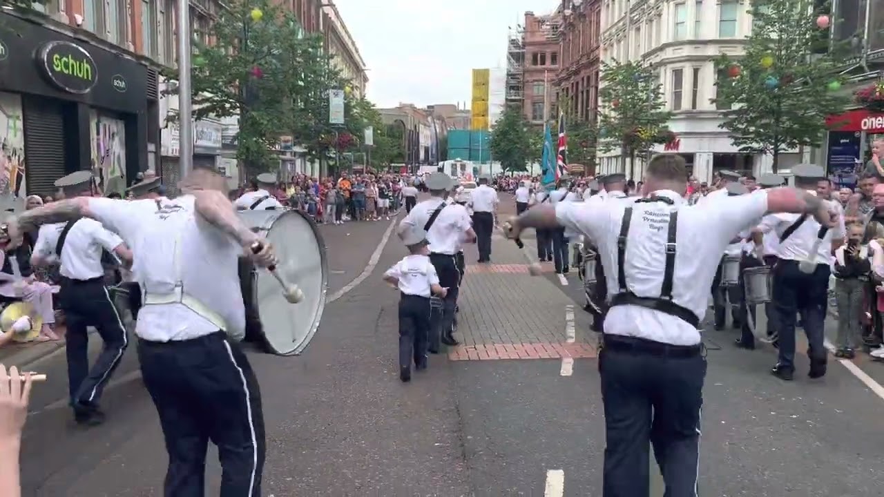 Rathcoole Protestant Boys F.B @ Belfast 12th of July 2022 (Two Bass ...