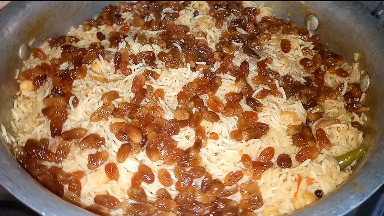 Channa mewa pulao recipe|| kitchen with creative amna - YouTube