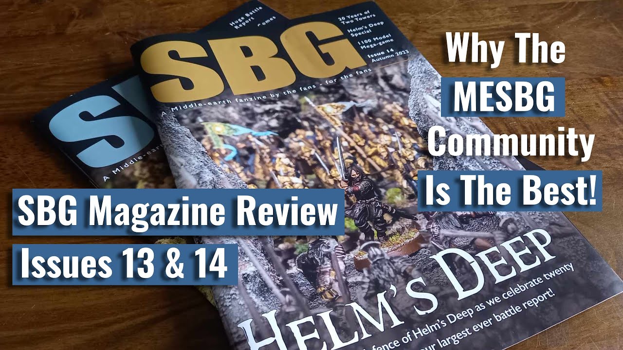 SBG Magazine Issue #13 & #14 Review + Why The MESBG Community Is The ...