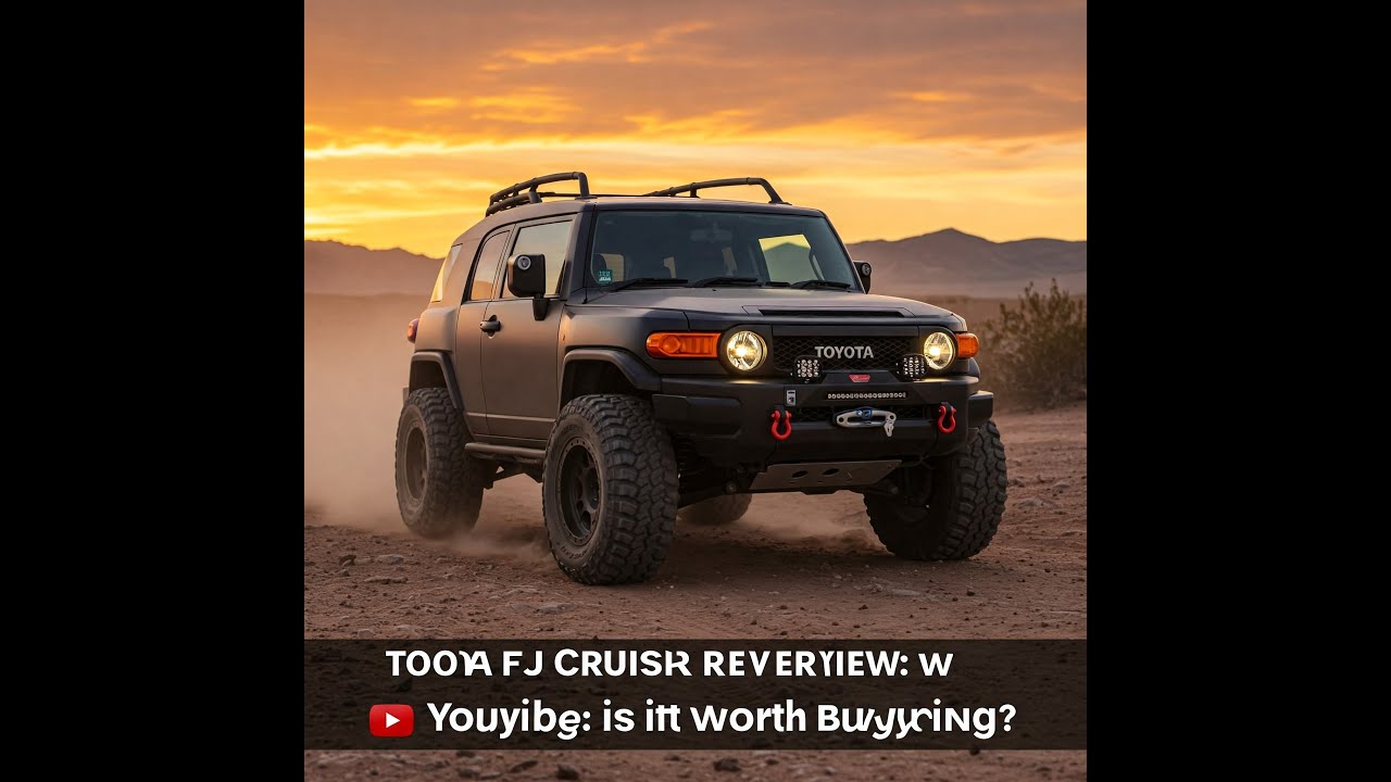 Toyota FJ Cruiser – The Ultimate Off-Road Beast! 🚙💨 - YouTube