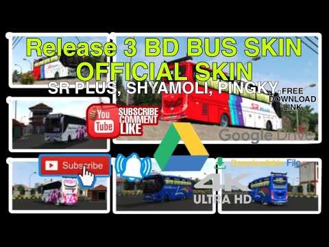 Release 3 Bd bus skin brand new Official "SR PLUS,SHYAMOLI, PINGKY"1st ...