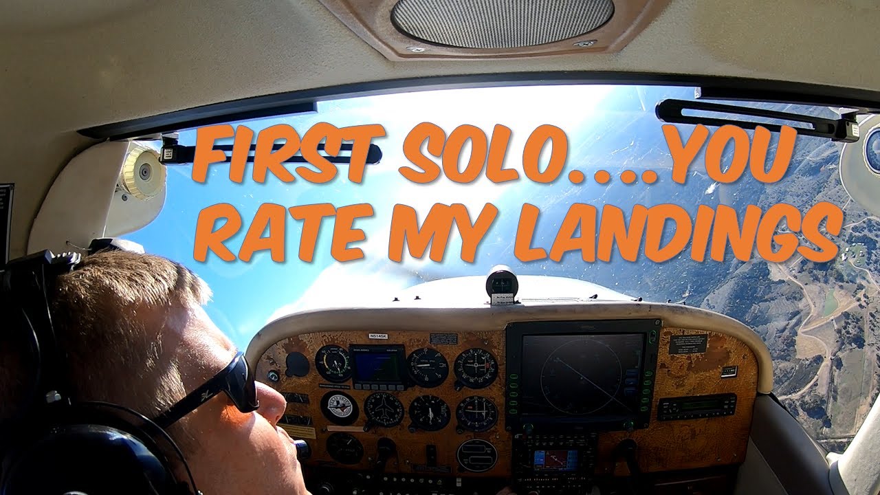 How Did I Do On My First Solo Flight In 9 Years? Watch And Rate My ...