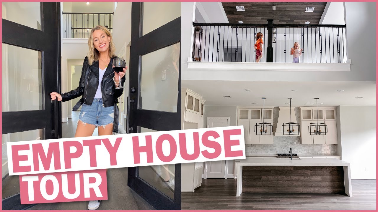Empty House Tour 2020 | We Built Our Dream Home! - YouTube