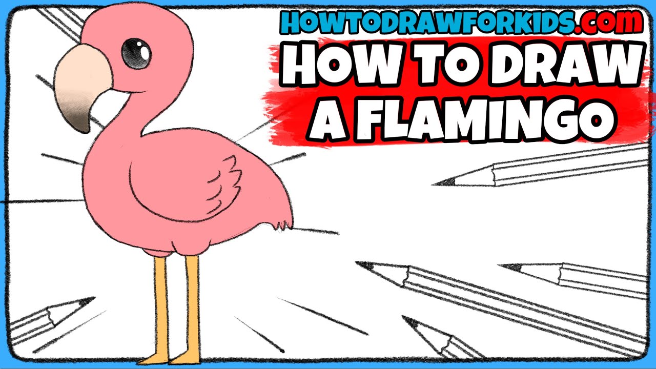 How to Draw a Flamingo - YouTube