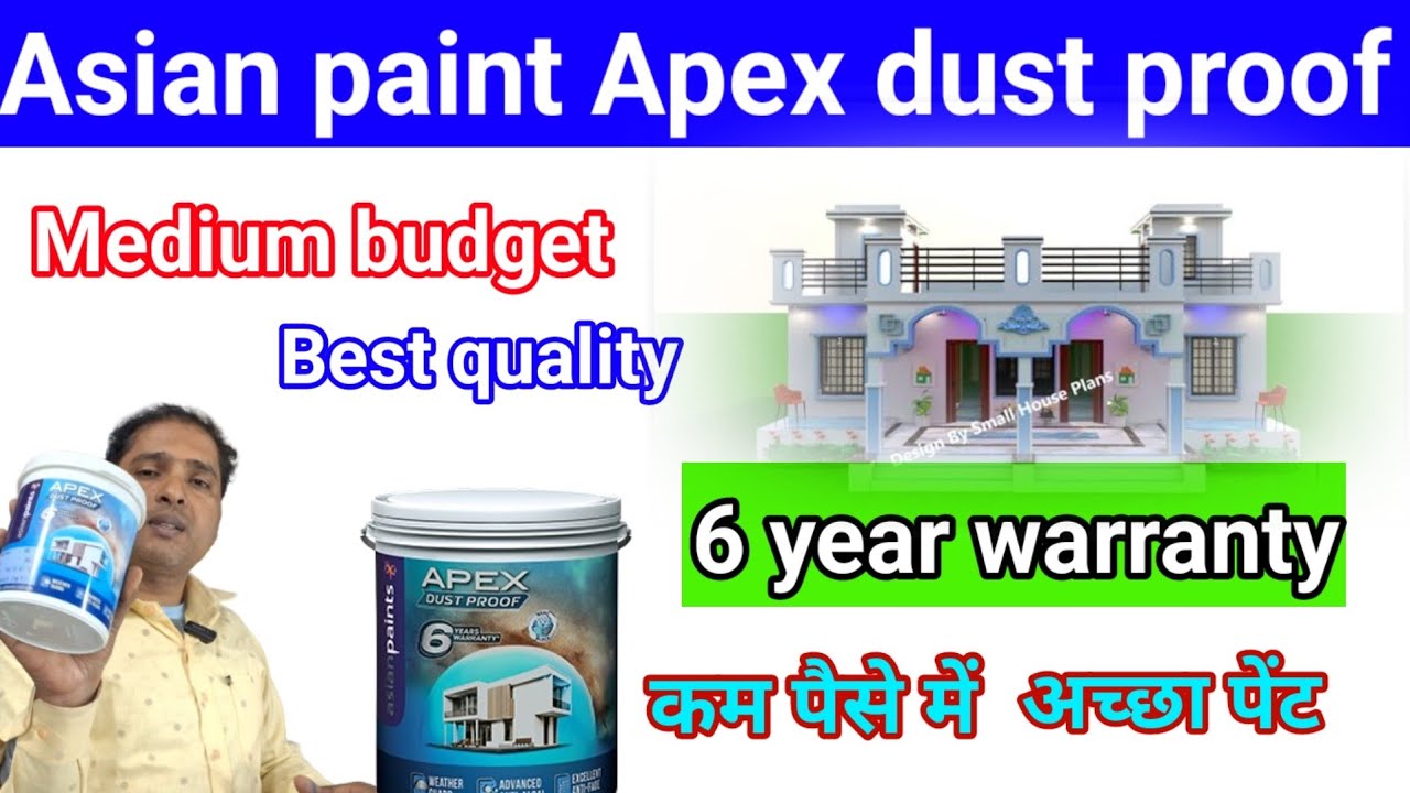 Apex paint | Apex dust proof | Apex exterior imlsion | how to apply ...