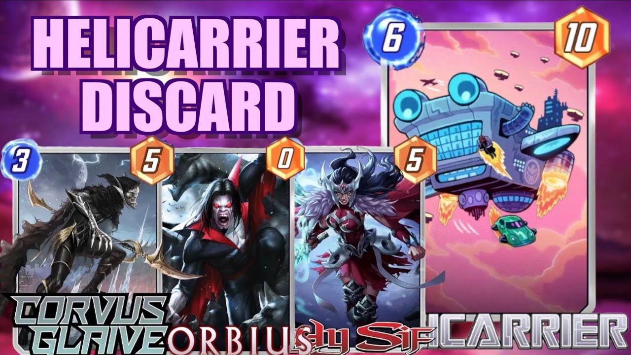 MOST FUN DISCARD DECK?| Helicarrier Discard| Marvel Snap - YouTube