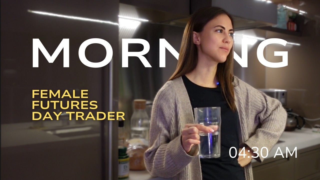 My Morning Routine as a Female Futures Day Trader - YouTube