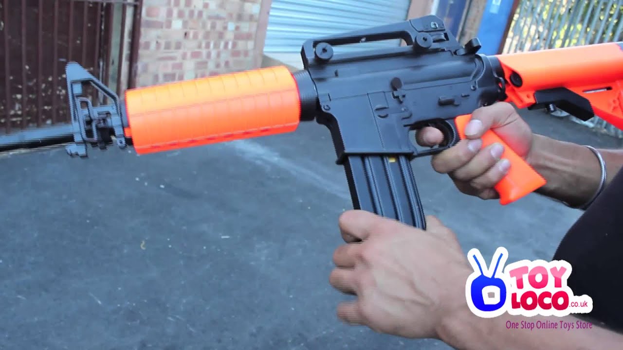 WWW.TOYLOCO.CO.UK BISON M4 C101 OB BB Guns Airsoft Rifle - YouTube