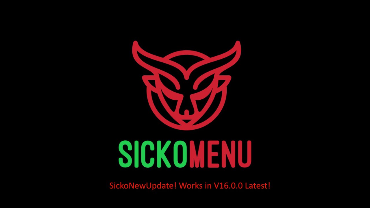 SickoMenu New Update! Works in V16.0.0(Latest Version) | How To ...