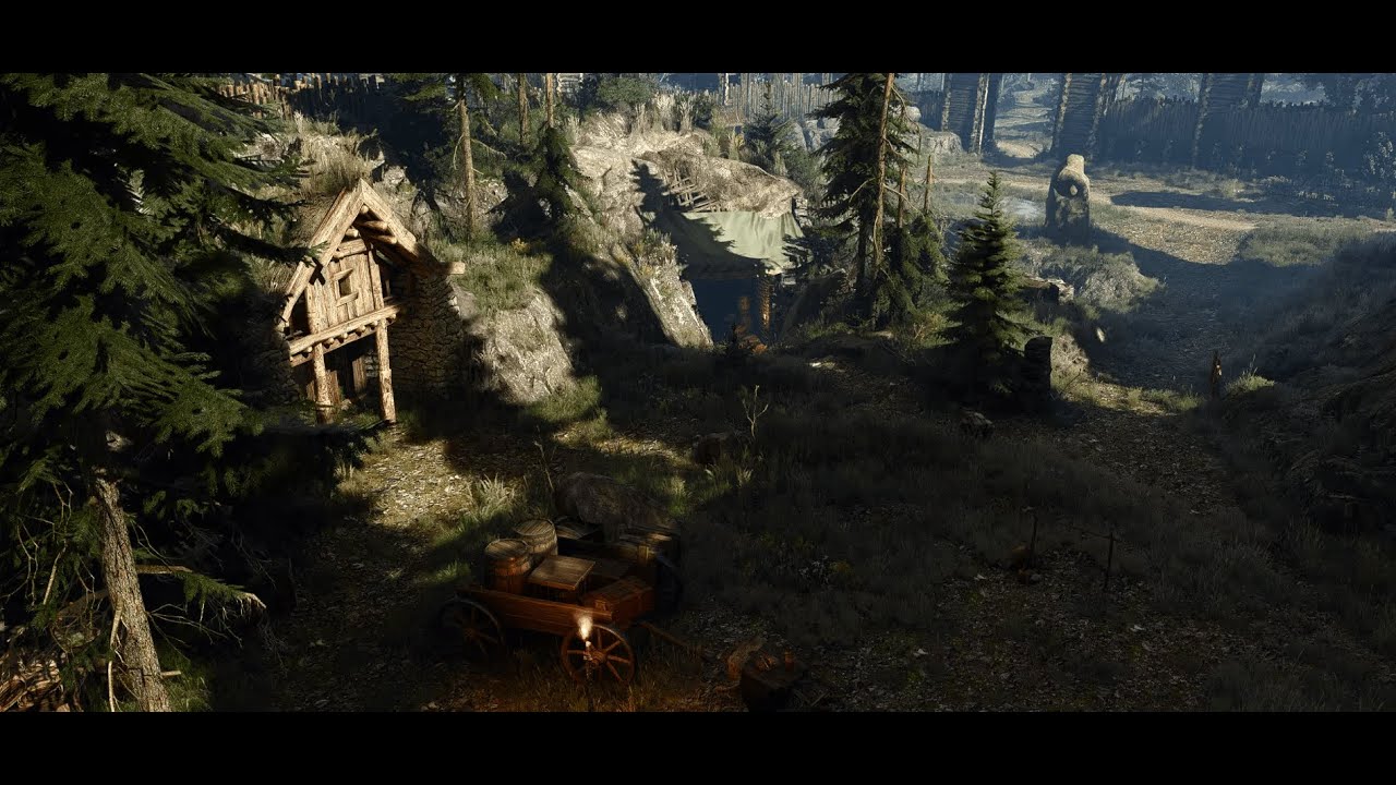 Witcher 3 - REDkit | Speed build - Witcher camp - YouTube