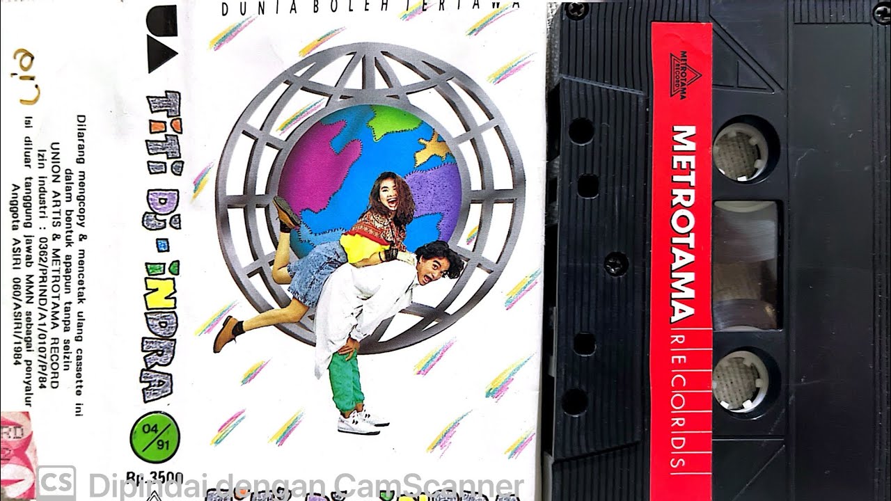 TITI DJ & INDRA LESMANA — Cuplikan Album ‘DUNIA BOLEH TERTAWA’ (1990 ...