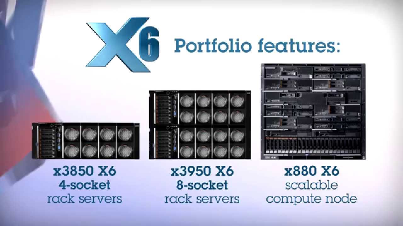 Announcing the new X6 Platforms from IBM System x Overview - YouTube