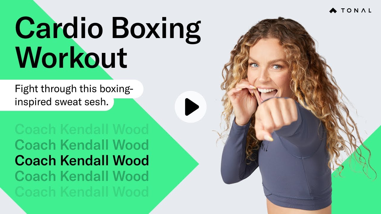 Cardio Boxing Workout with Kendall Wood - YouTube