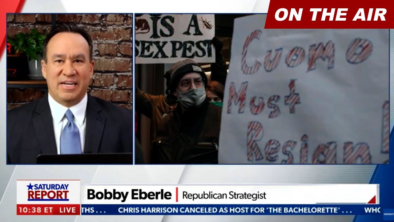 Bobby Eberle on Newsmax: Cuomo's foundation is crumbling around him ...