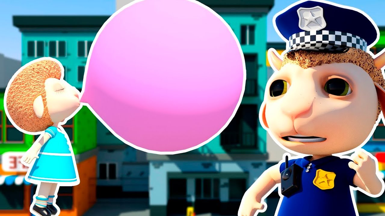 Girls and Gum 👮‍♂️👧🎈Don't litter outside 👮‍♂️👧🎈police chase - YouTube