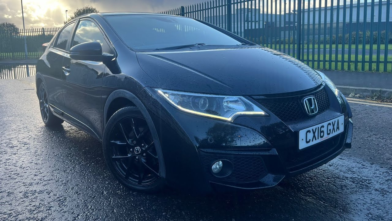 Honda civic I-vtec sport 1.8L 2016 - YouTube