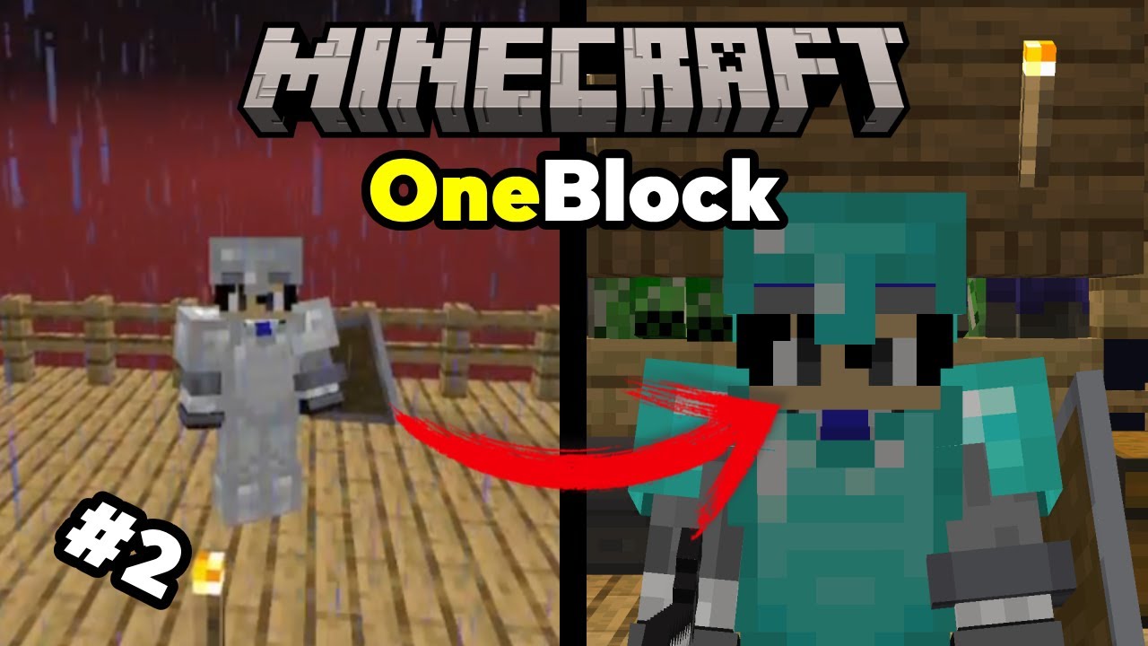 Se Nota el PROGRESO |Minecraft OneBlock #2|Mauless3000 - YouTube