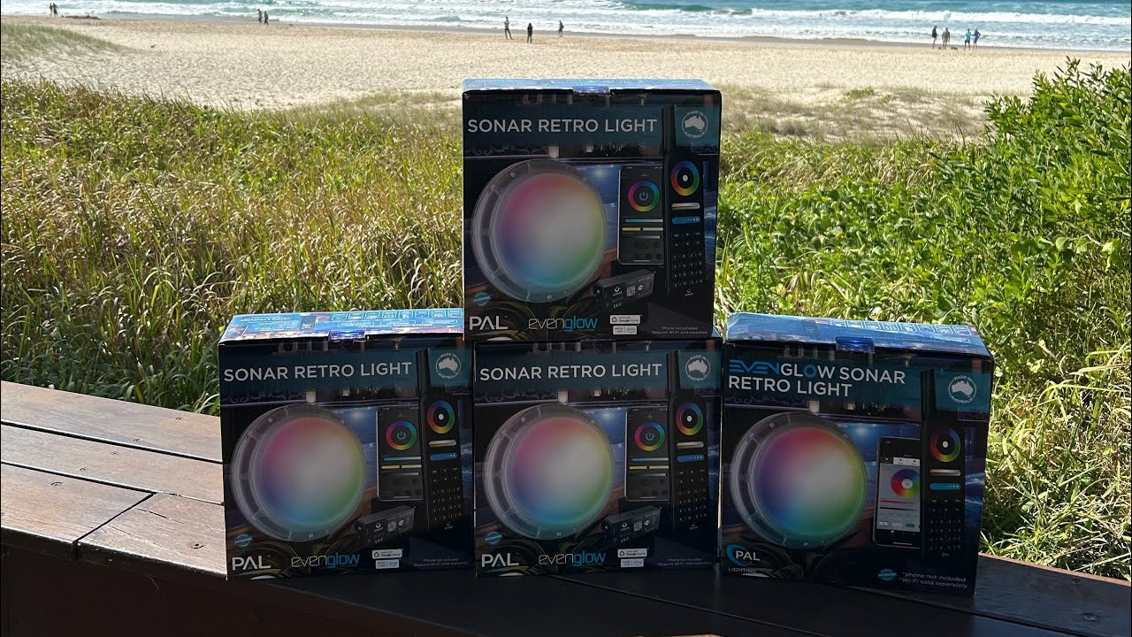 Retro fitting Spa Electrics SE3 surface mounted pool light with a Pal ...