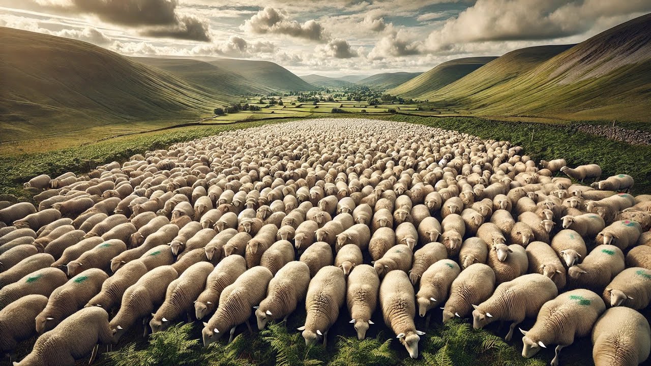 How 5,17 Million Sheep In The United States Are Raised By Ranchers ...