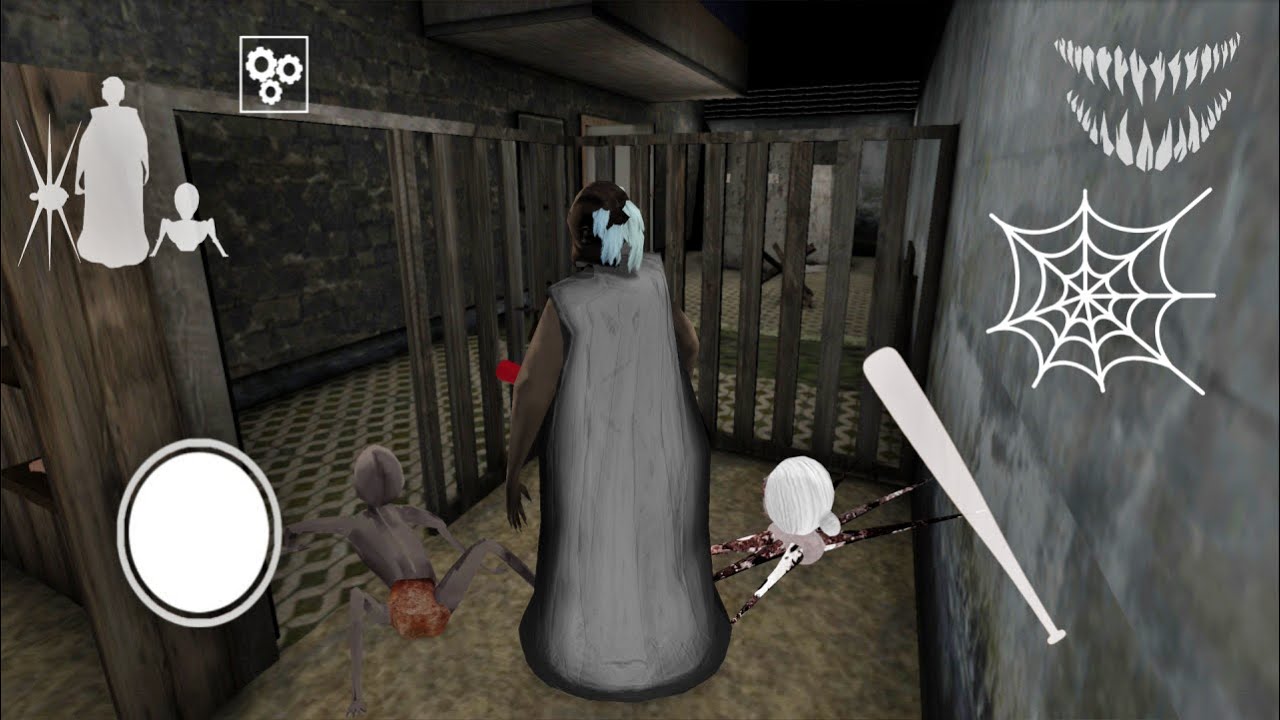 Playing as Slendrina Baby Granny and Spider Angelene in Granny Chatper ...