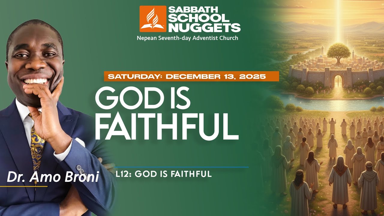 Lesson 12 - Saturday - God is Faithful - YouTube