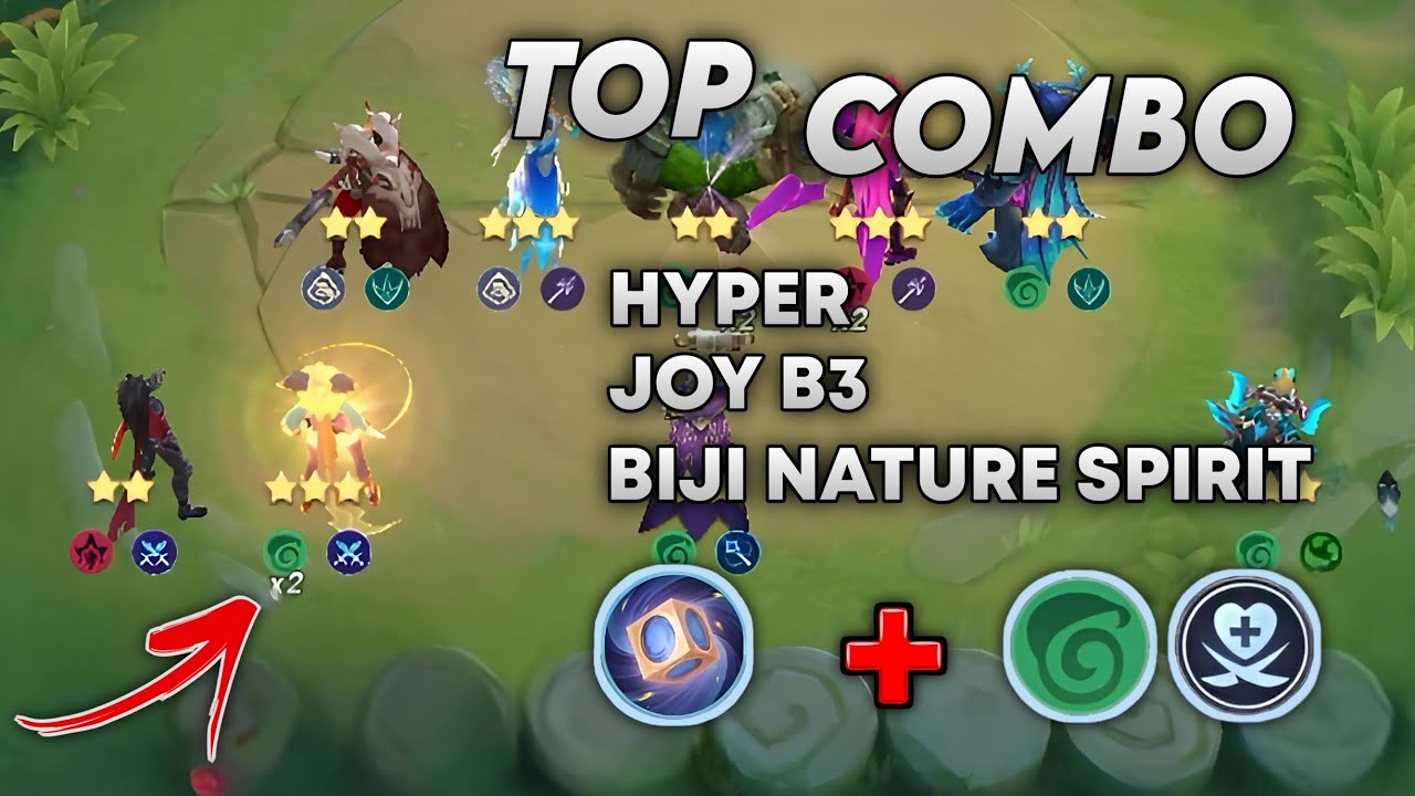 Top Combo Hyper Joy B3 Biji Nature Spirit + Assassin + Austus Skill 2 ...