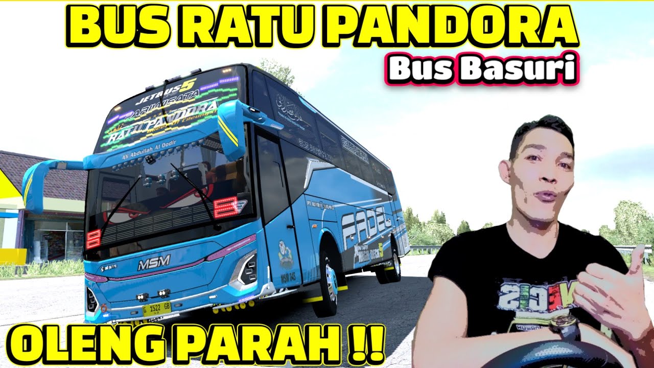 🔴LIVE Bus Ratu Pandora JETBUS5 OLENG PARAH #104 || Euro Truck Simulator ...