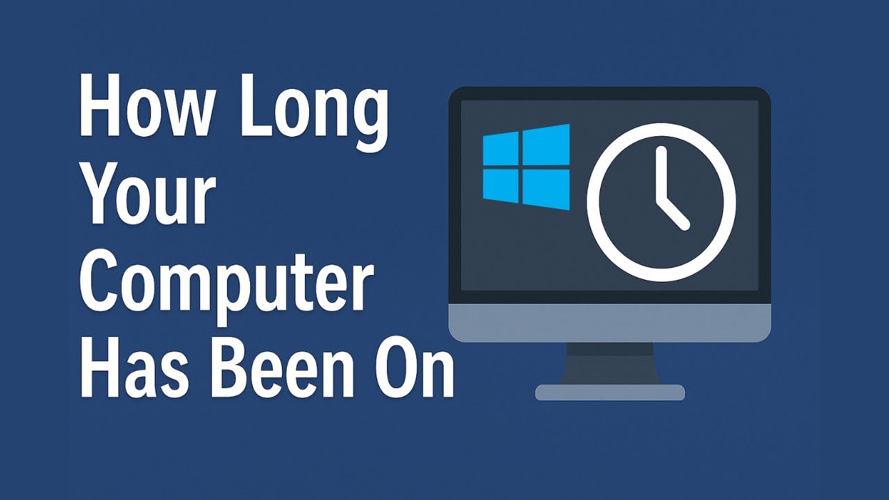 How to Find out How Long Your Computer Has Been On | How to Check ...
