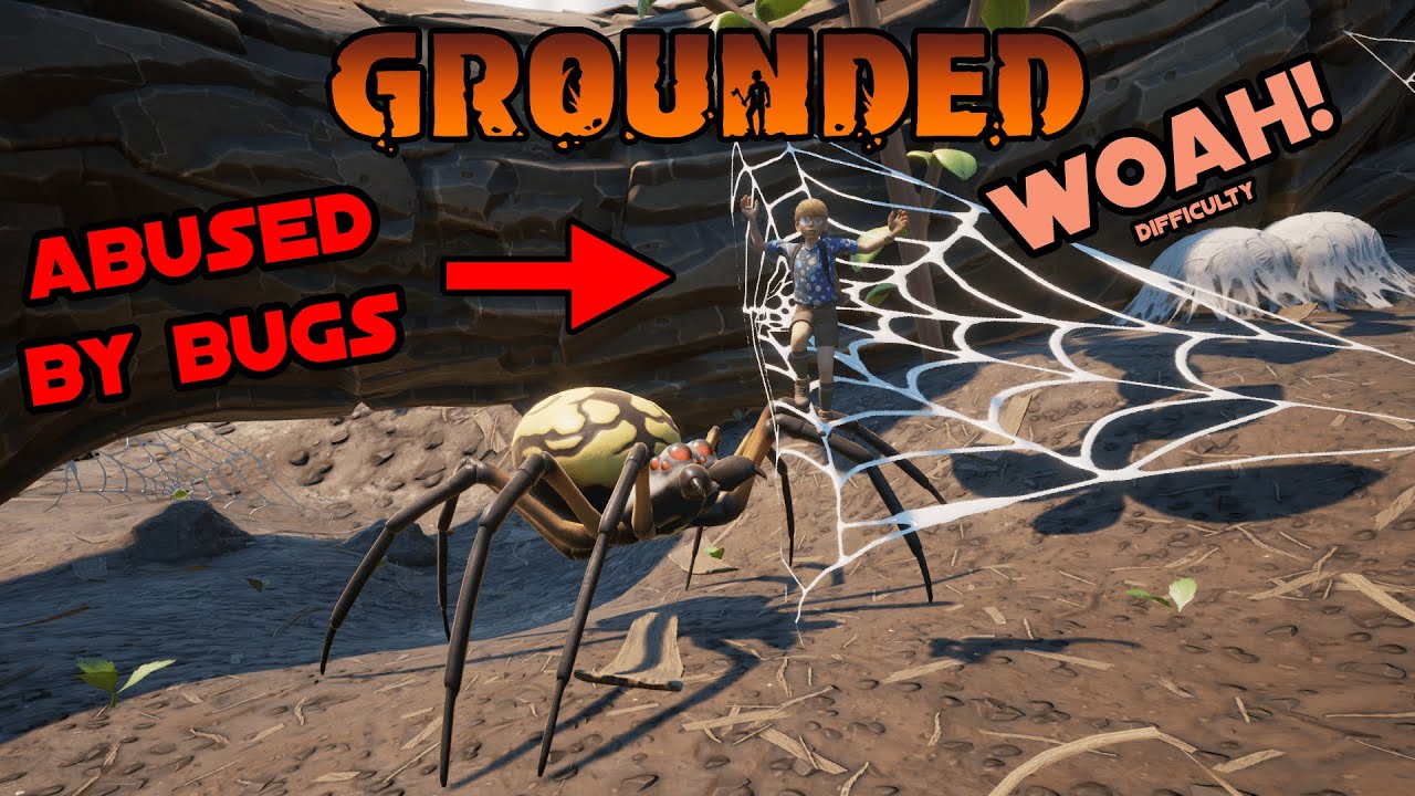Grounded: Every Bug wants to KILL me on WOAH Difficulty - Survival Part ...
