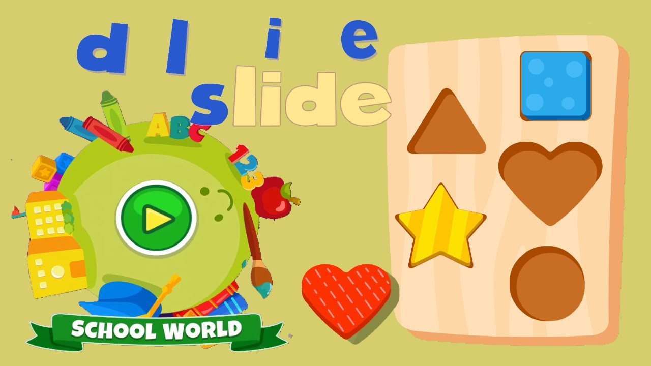 Pocket School World Fun Kids Game – Multiple Early Learning Activities ...