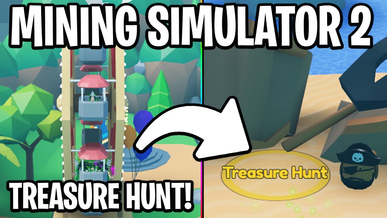 😎 Treasure Hunt Speedrun And New UPDATE In Mining Simulator 2! 😎 Roblox ...