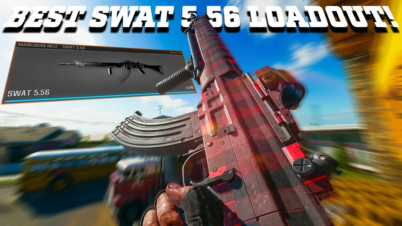 new BEST SWAT 5.56 LOADOUT is CRAZY in BLACK OPS 6! (Best SWAT 5.56 ...