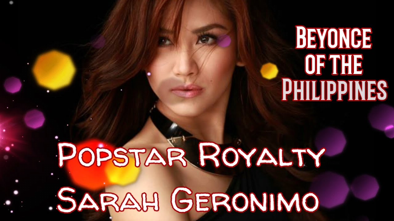 Popstar Royalty Sarah Geronimo - Beyonce of the Philippines & ASIA ...