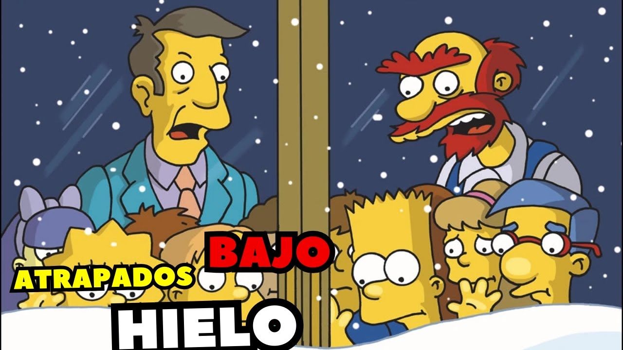 LOS SIMPSON: BART Y LISA QUEDAN ATRAPADOS EN LA ESCUELA Y HOMERO DEBERA ...