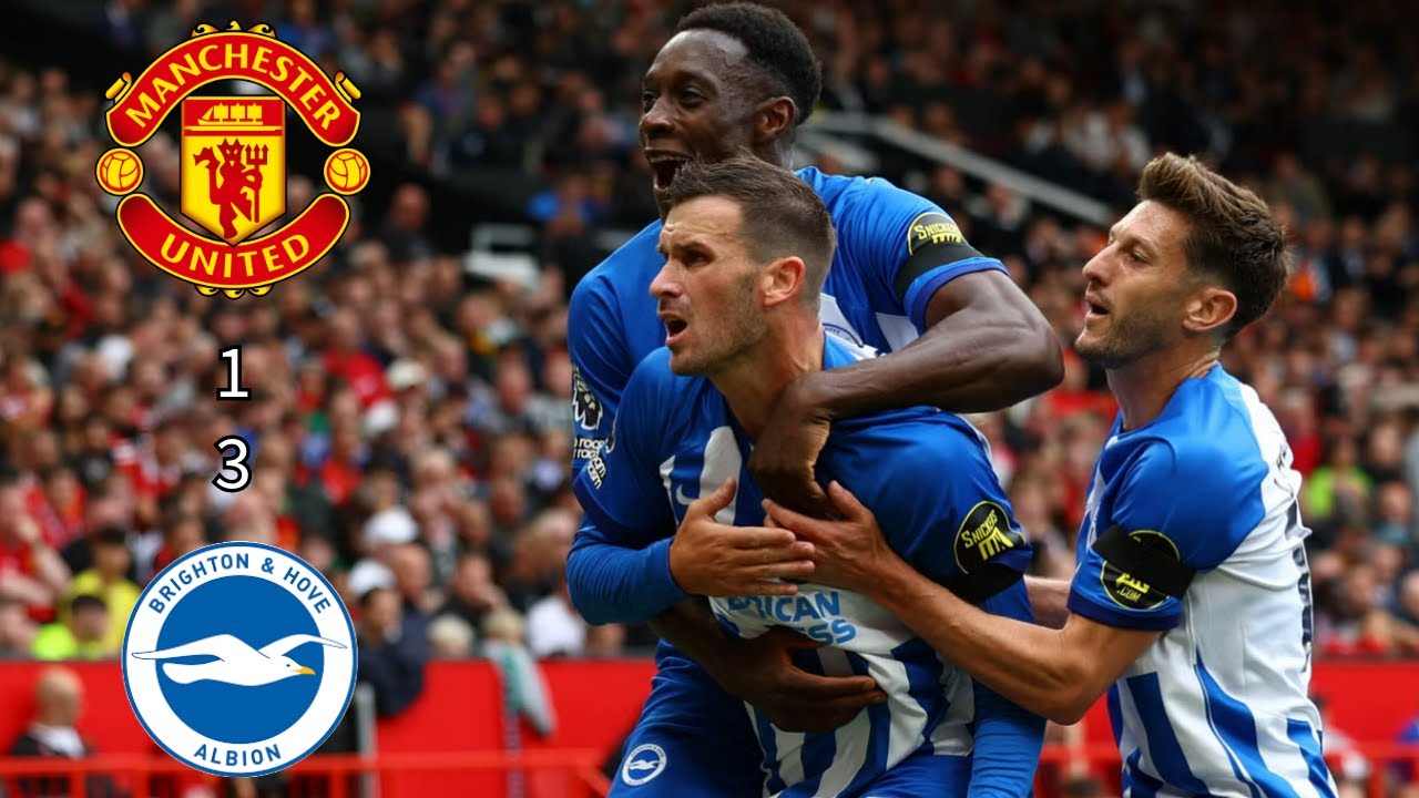 Manchester United are shit | Brighton & Hove beat Manchester United 3-1 ...