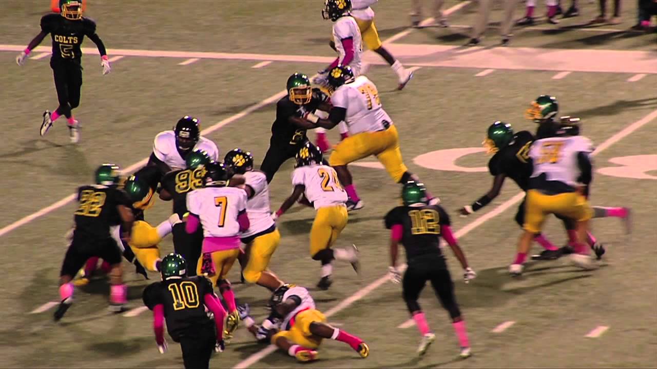 Week 7 - 2015 Football Worthing Colts vs La Marque Cougars - YouTube