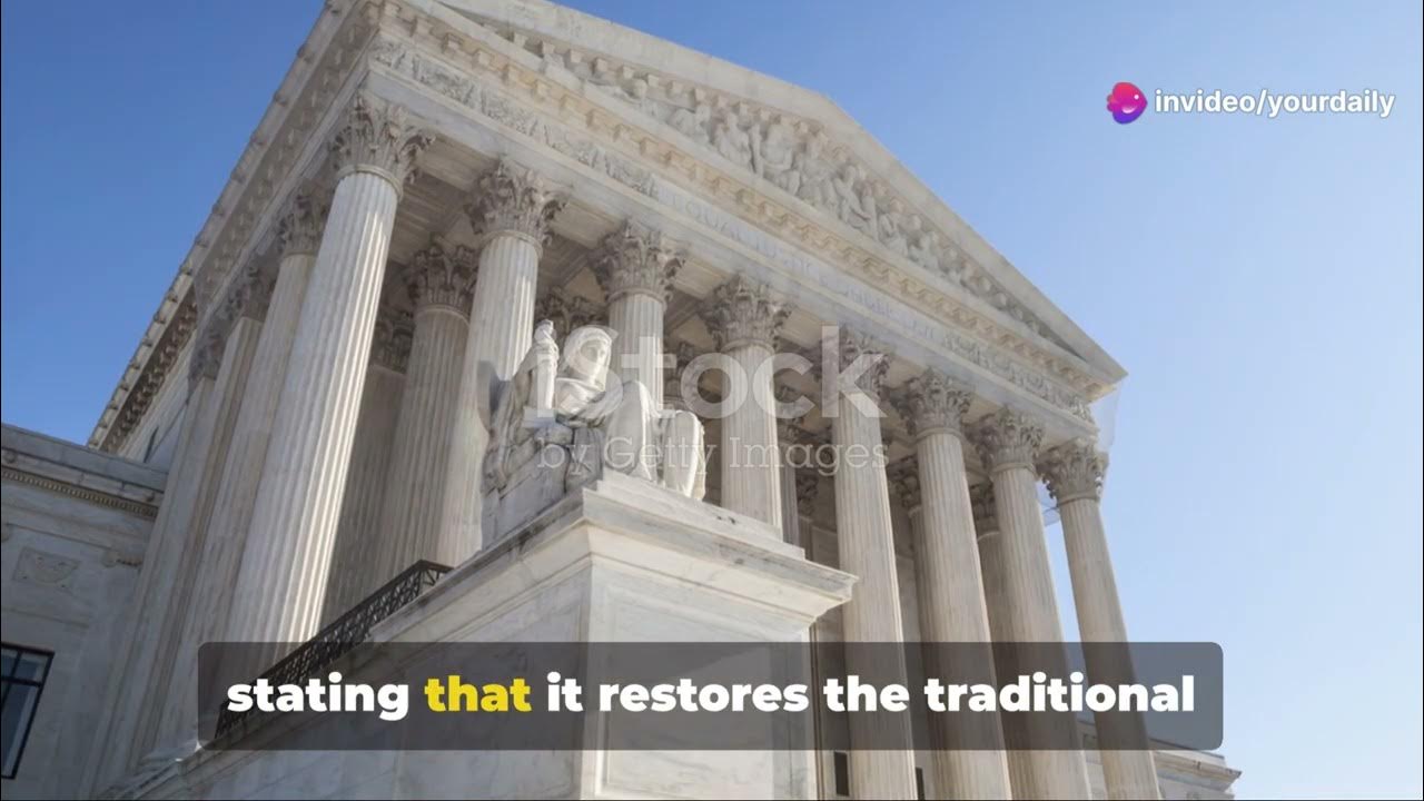 Supreme Court Overturns Chevron Doctrine: Major Shift in Federal Regulatory Power - YouTube