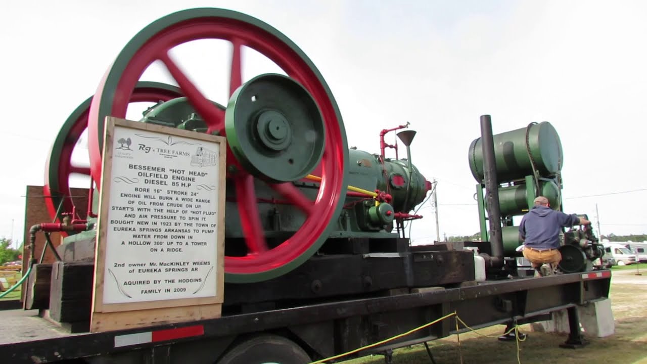 Bessemer Oilfield Engine - YouTube