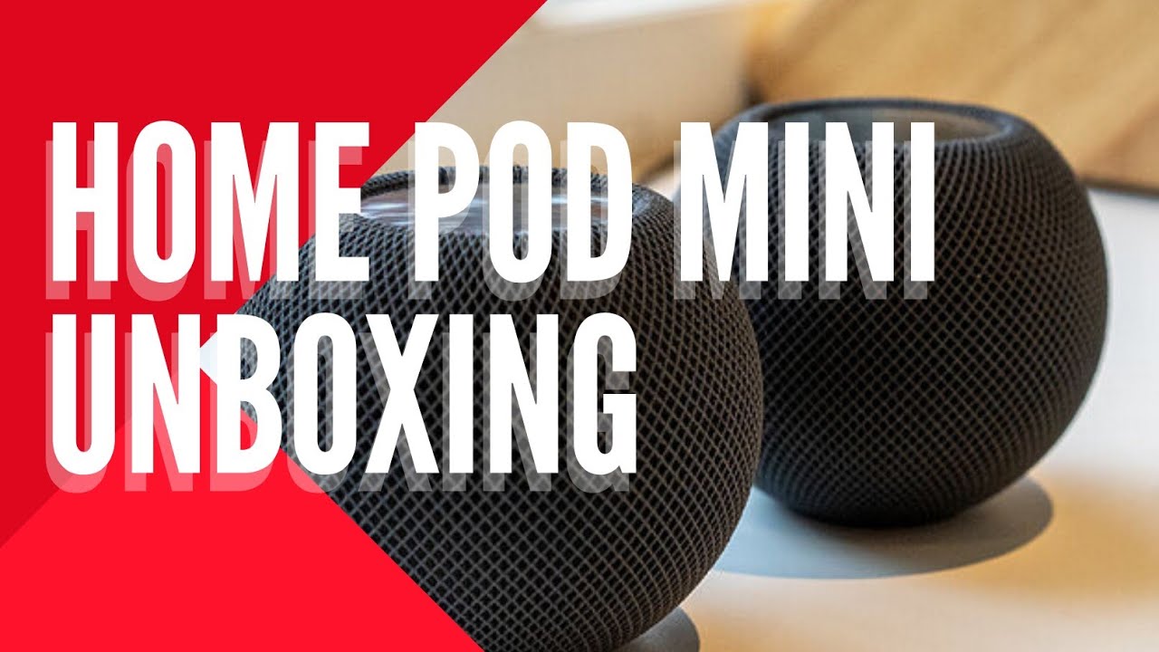 Home Pod Mini 2020 Unboxing - YouTube